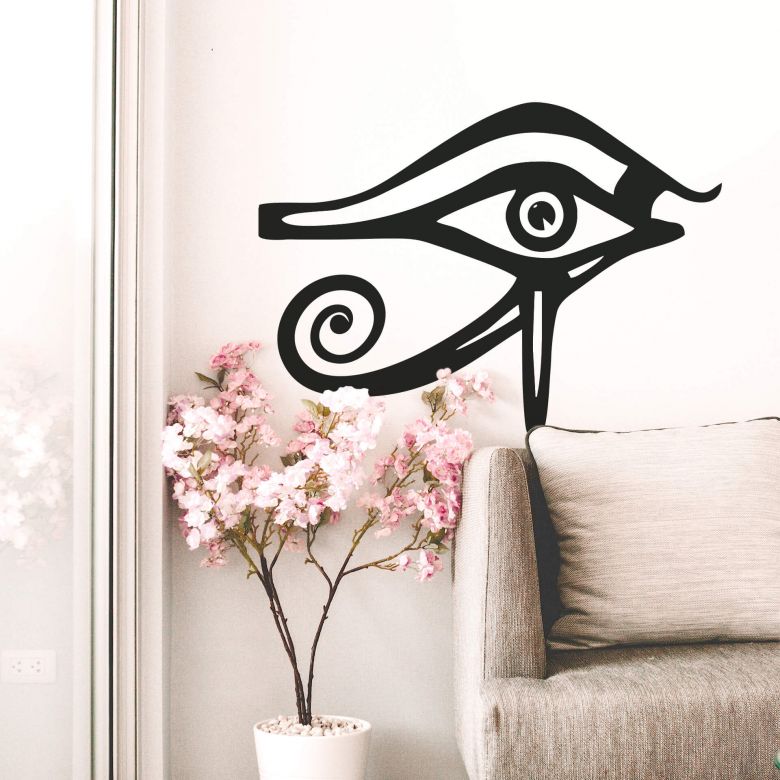 Wandtattoo Horusauge - das ägyptische Symbol soll beschützen | wall-art.de