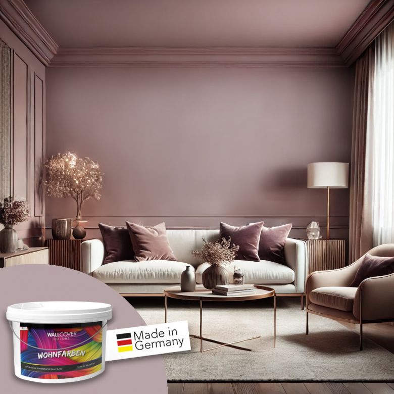 Wandfarbe für Innen matt WALLCOVER Colors Lila | wall-art.de