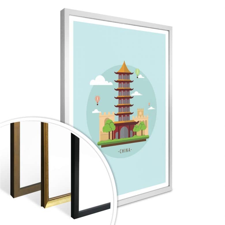 Poster - Visit China | wall-art.com